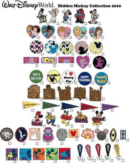 Global Disney Pinvestigation: Hidden Mickey Collection 2010: A Perspective